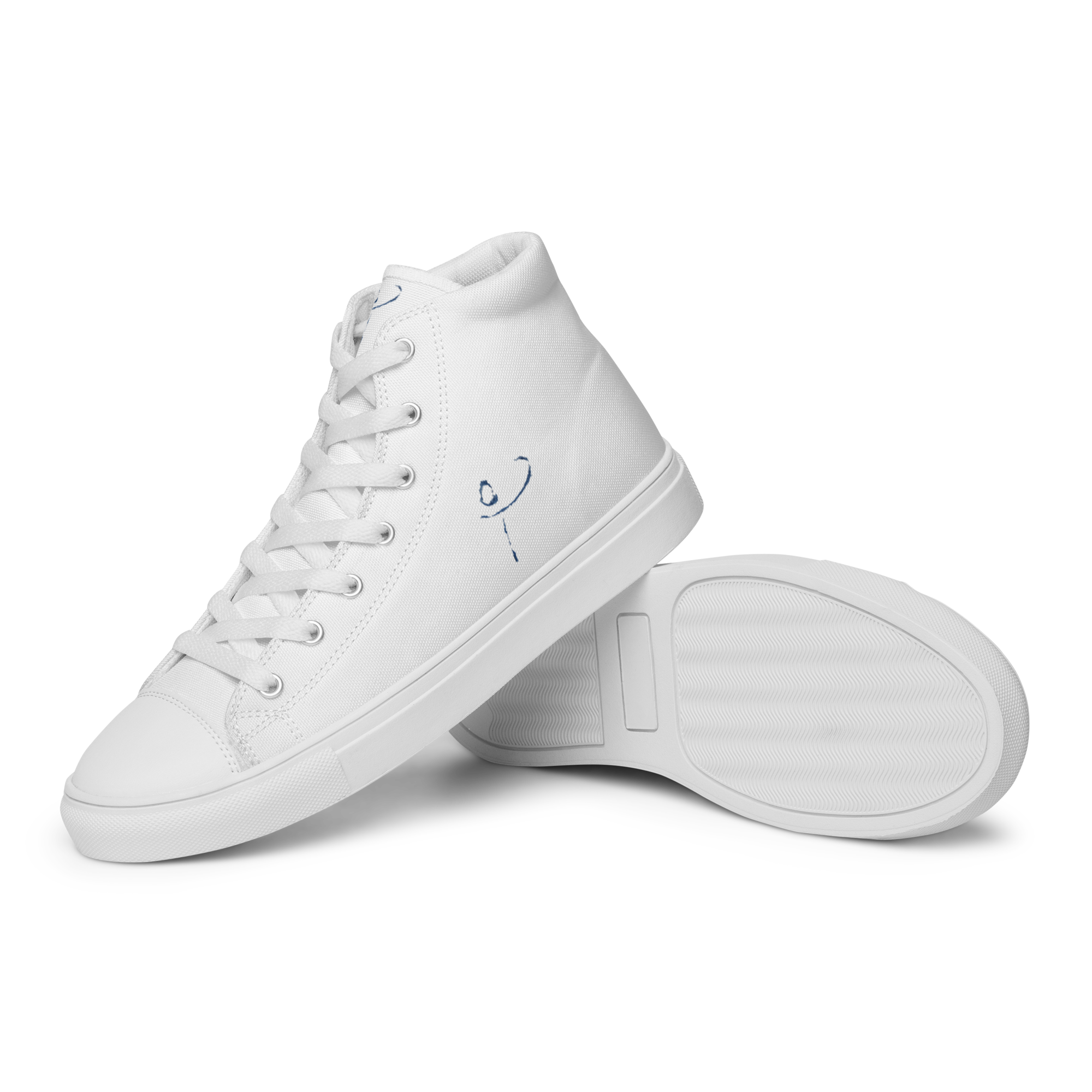 Men’s High top White – Art Infinitum